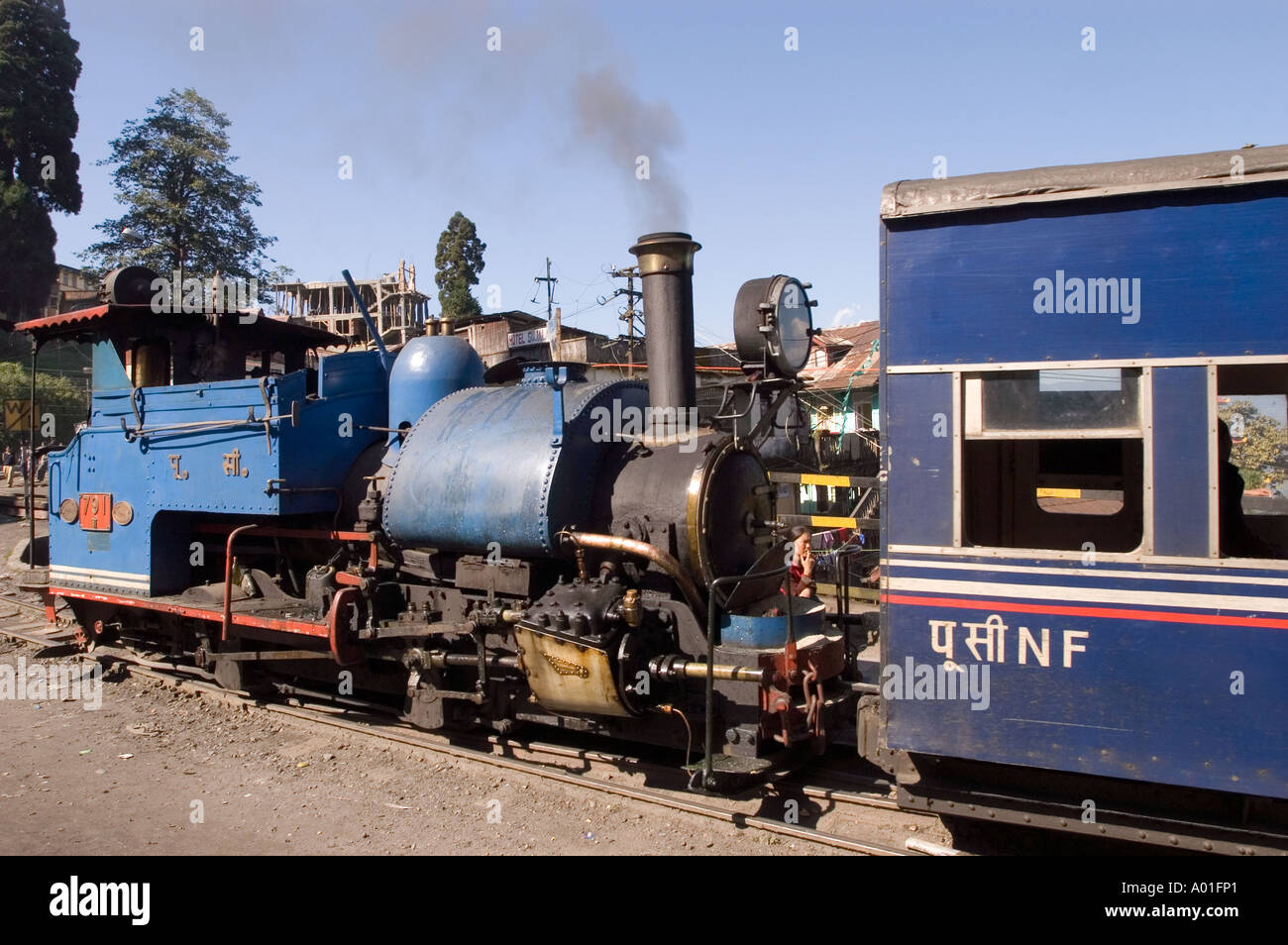 Famous Darjeeling Toy Train Darjeeling West Bengal India Asia Stock ...