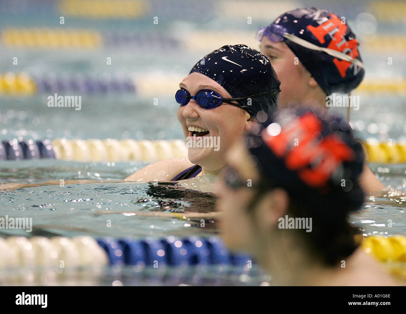 Teen swimming practice hi-res stock photography and images - Alamy