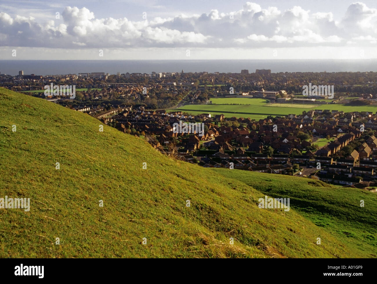 England kent folkestone downs hi-res stock photography and images - Alamy