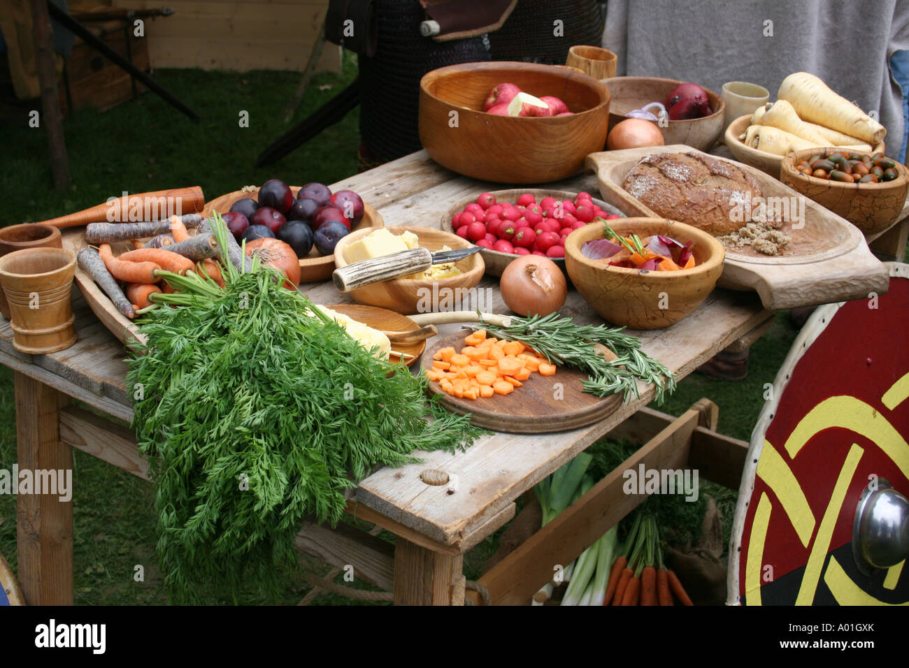 Medieval Food Stock Photos & Medieval Food Stock Images - Alamy