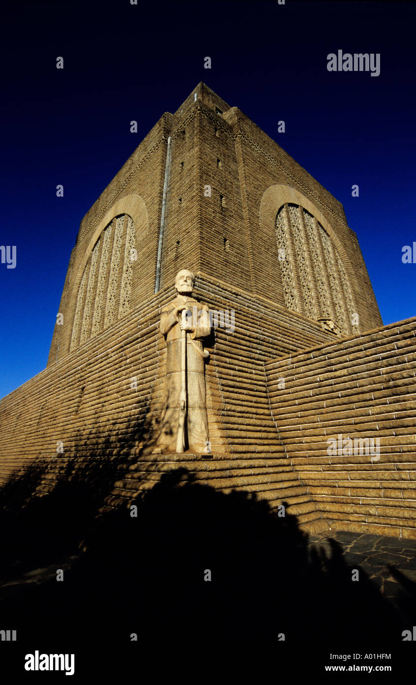 Cornerstone sculpture at famous Voortrekker monument tribute to 1830s ...