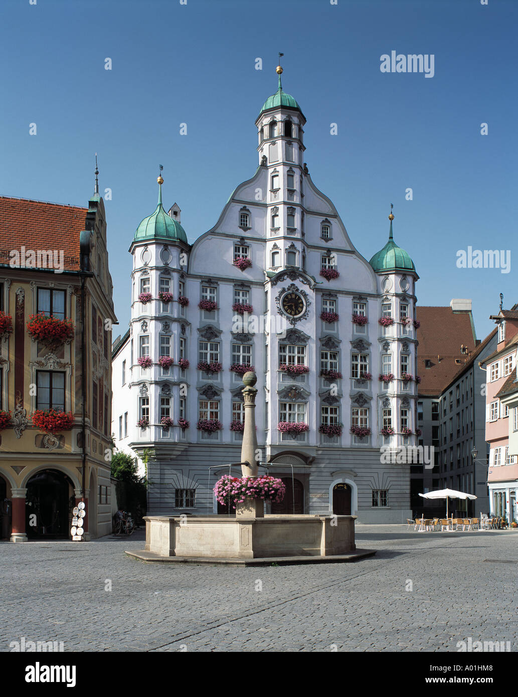 Renaissance architecture memmingen hi-res stock photography and images ...