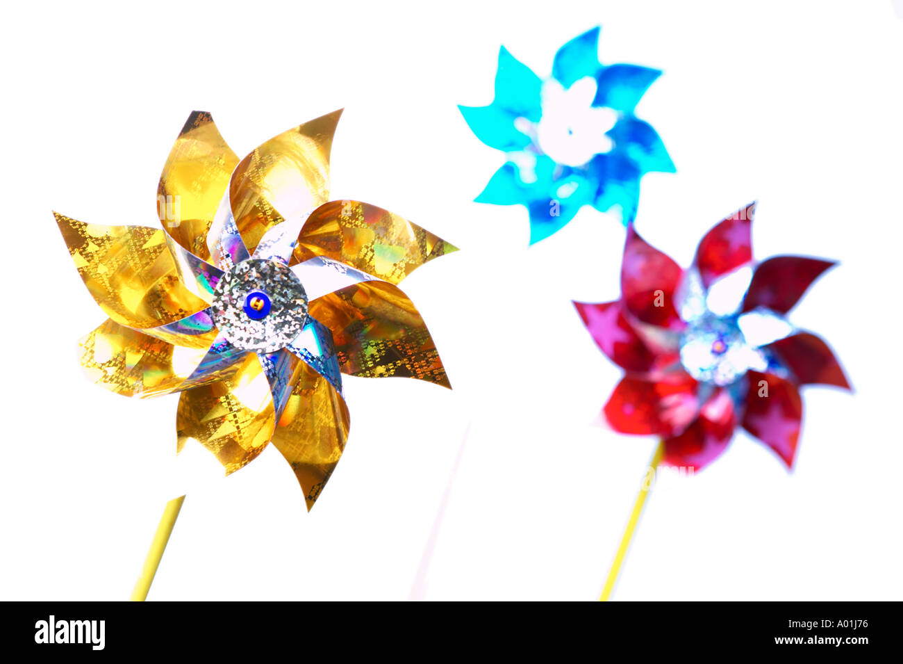 Childrens windmills abstract wind mill toy Stock Photo - Alamy