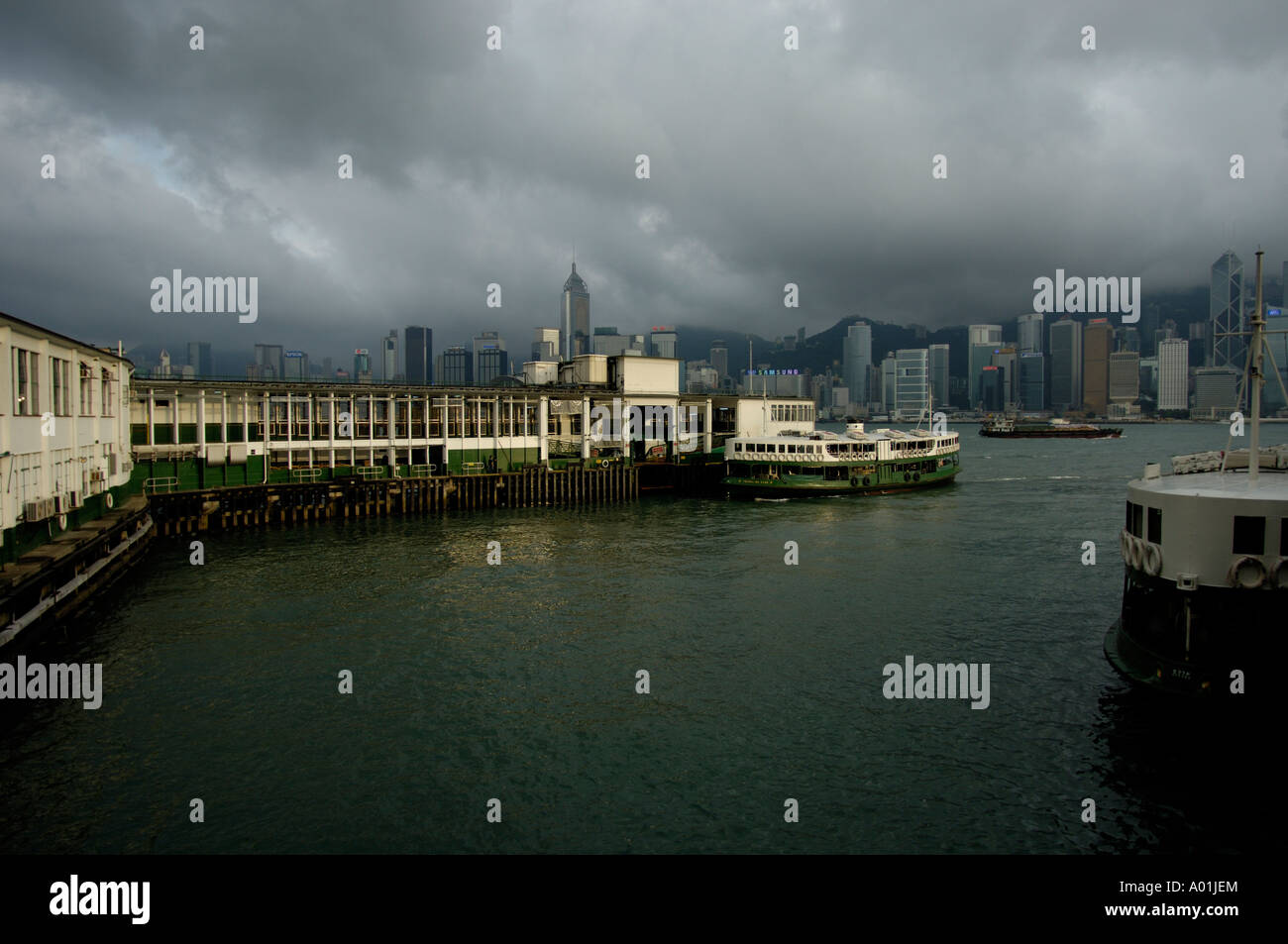 Hong Kong Star Ferry , Kowloon Terminal Stock Photo - Alamy