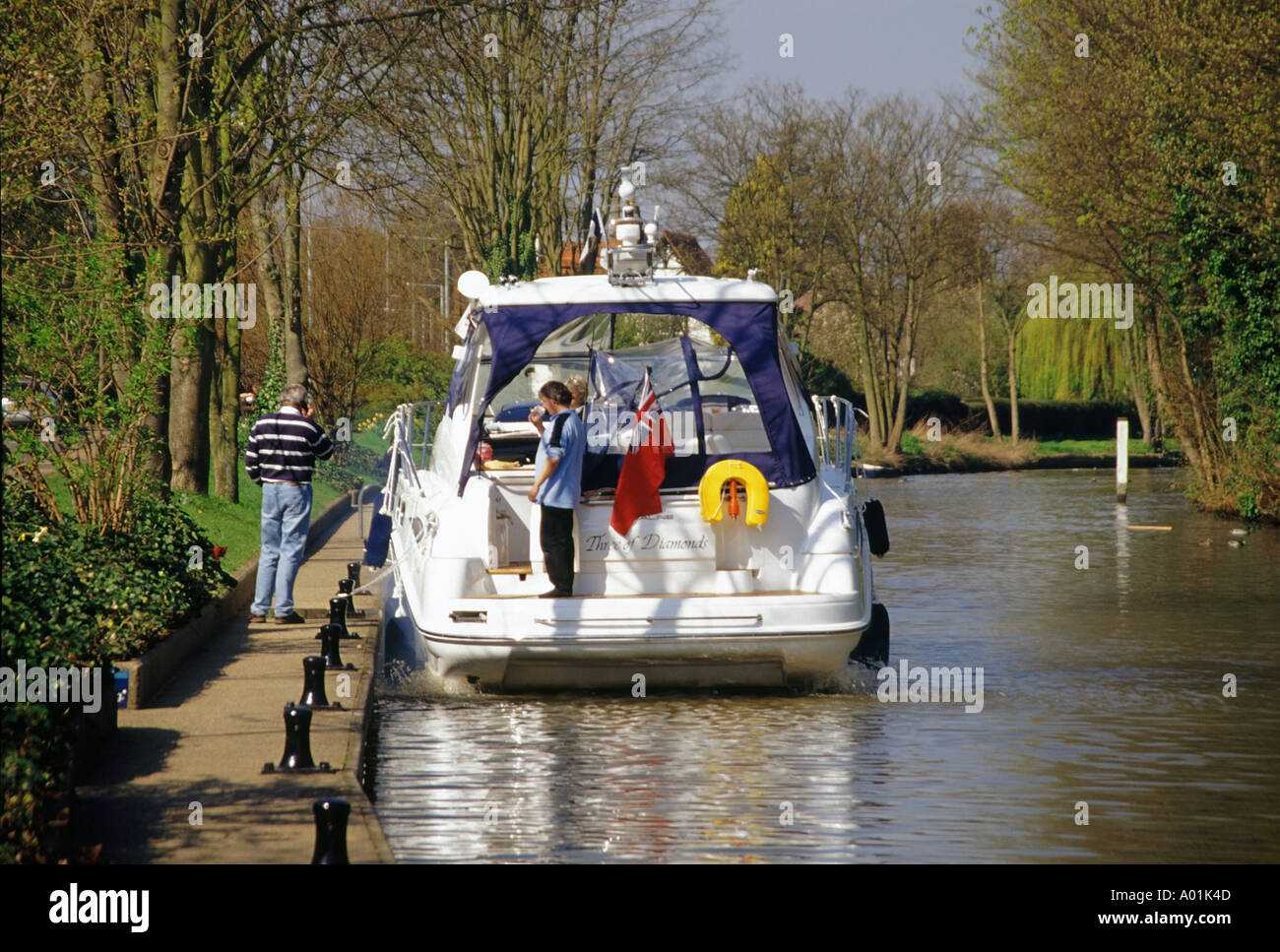 england home counties thames valley river thames MAIDENHEAD Stock Photo ...