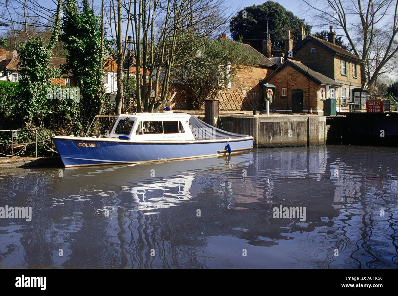 england home counties thames valley river thames MAIDENHEAD Stock Photo ...