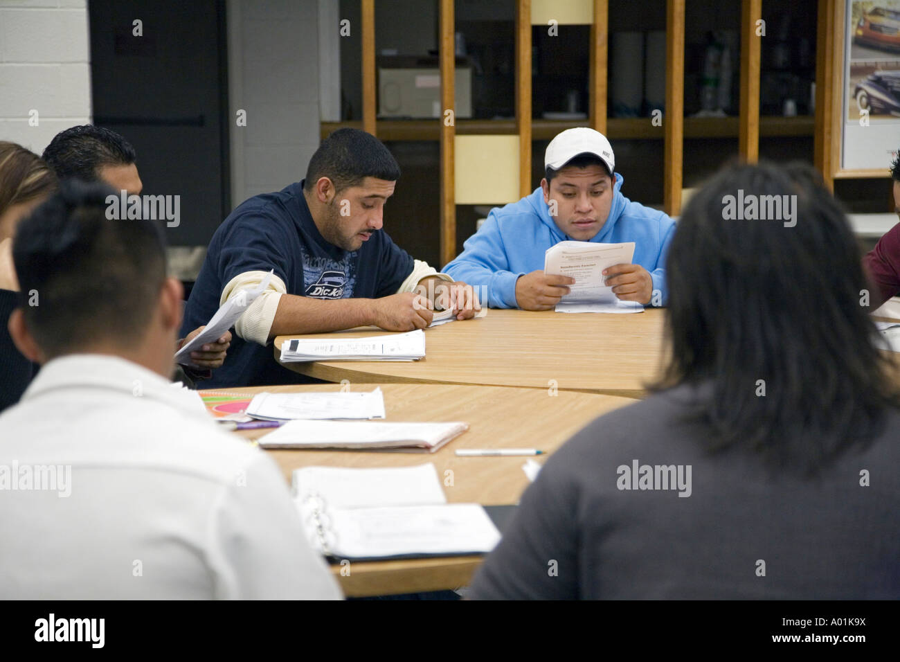 English spanish classroom hi-res stock photography and images - Alamy