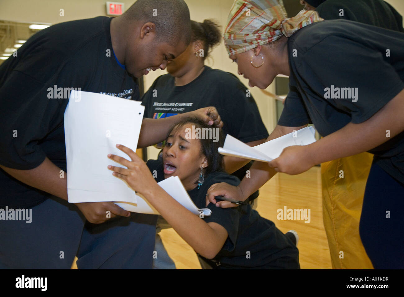 Play rehearsal script hi-res stock photography and images - Alamy