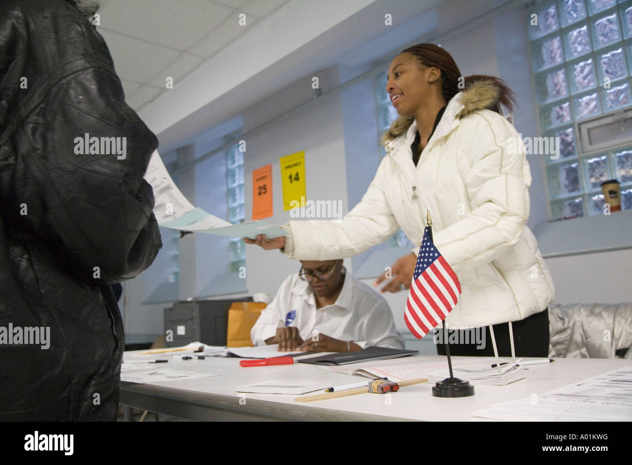 Voting in General Election Stock Photo - Alamy