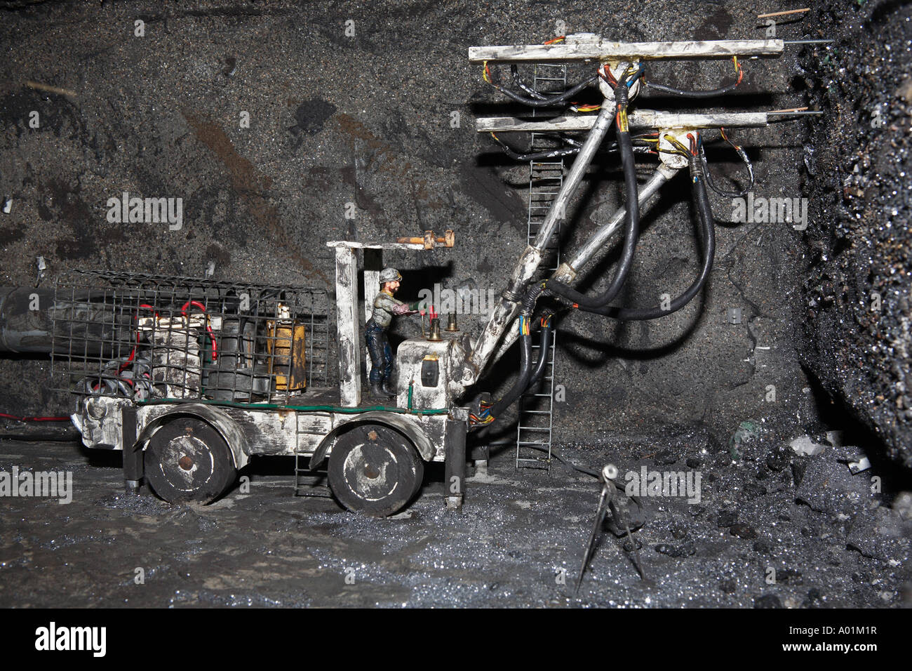 Mining Drill Vehicle