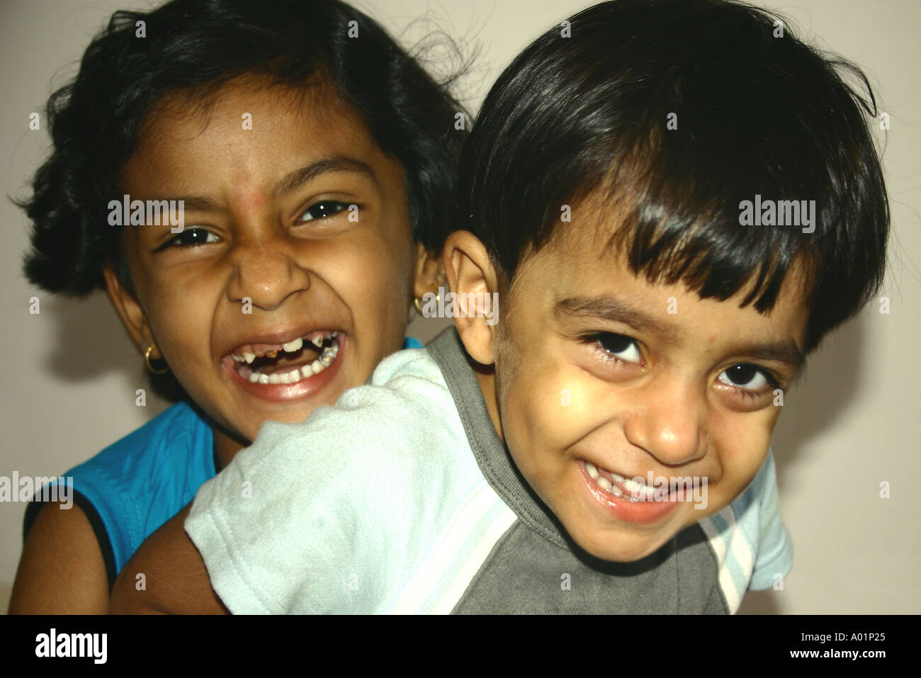 Kids Laughing Together