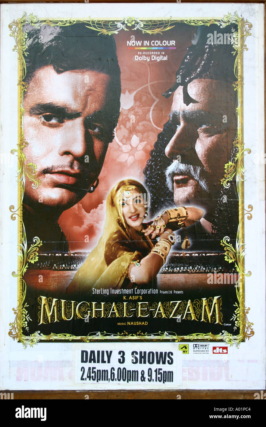 Bollywood film mugal azam poster hi-res stock photography and images ...