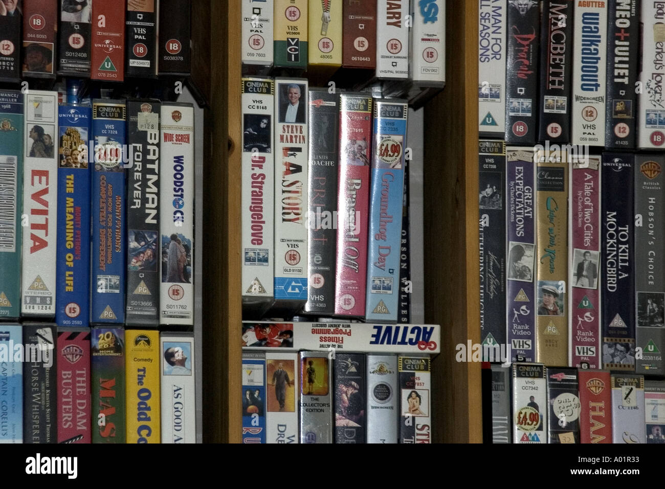 Videos and tapes hi-res stock photography and images - Alamy