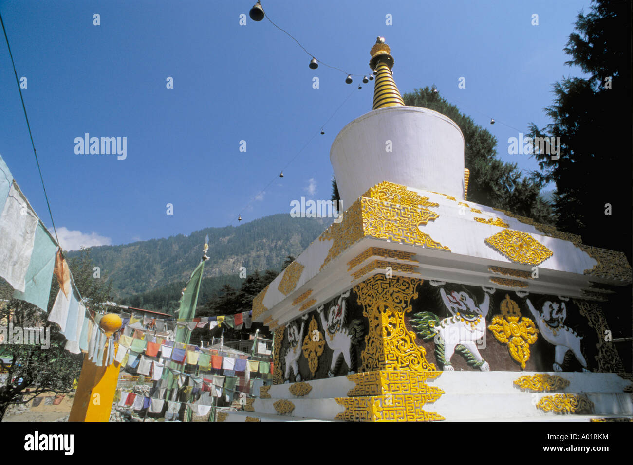 India Himachal Pradesh Manali Nyingmapa Gompa tibetan buddhist ...