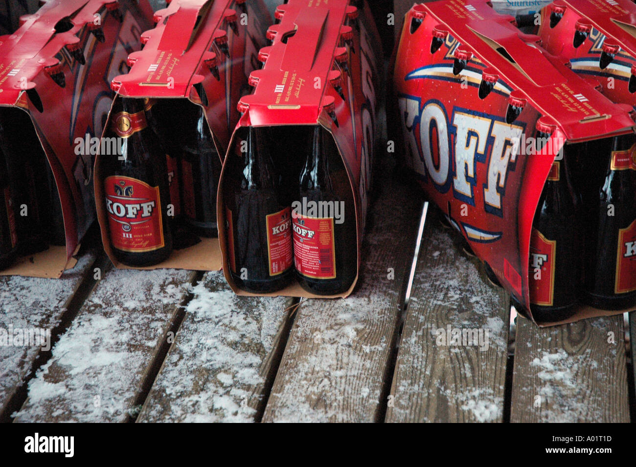 Finnish Koff beer Stock Photo - Alamy