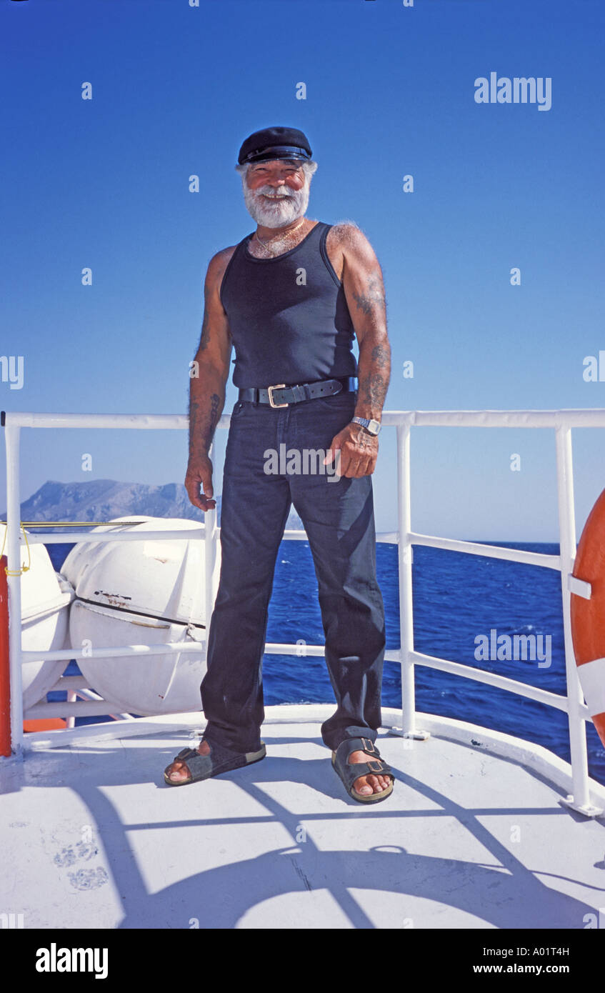 Greek captain sailor hi-res stock photography and images - Alamy