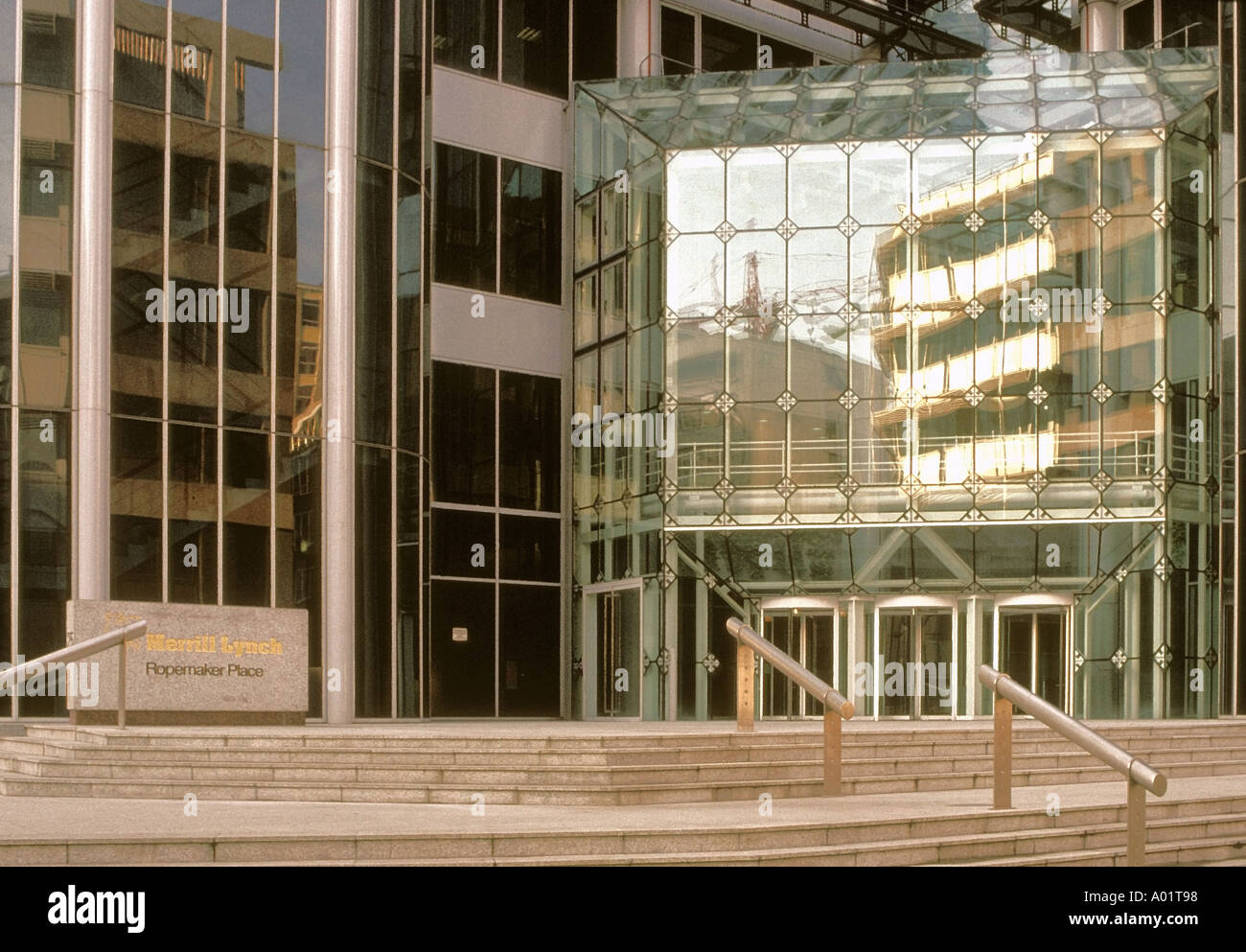 england london city of london ropemaker place Stock Photo - Alamy