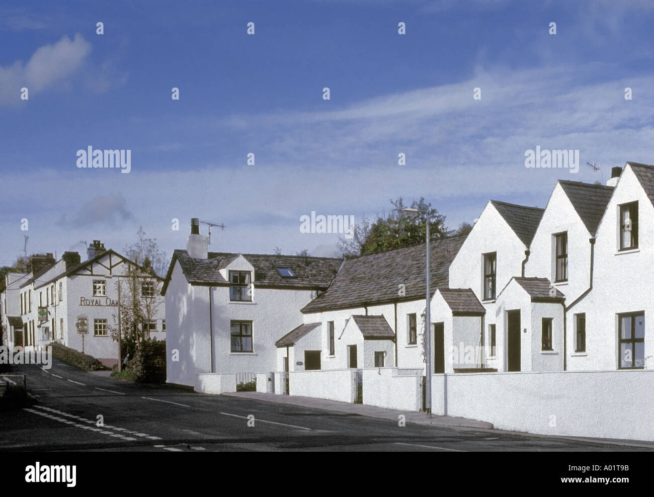 england cumbria lake district national park sparkbridge village near ...
