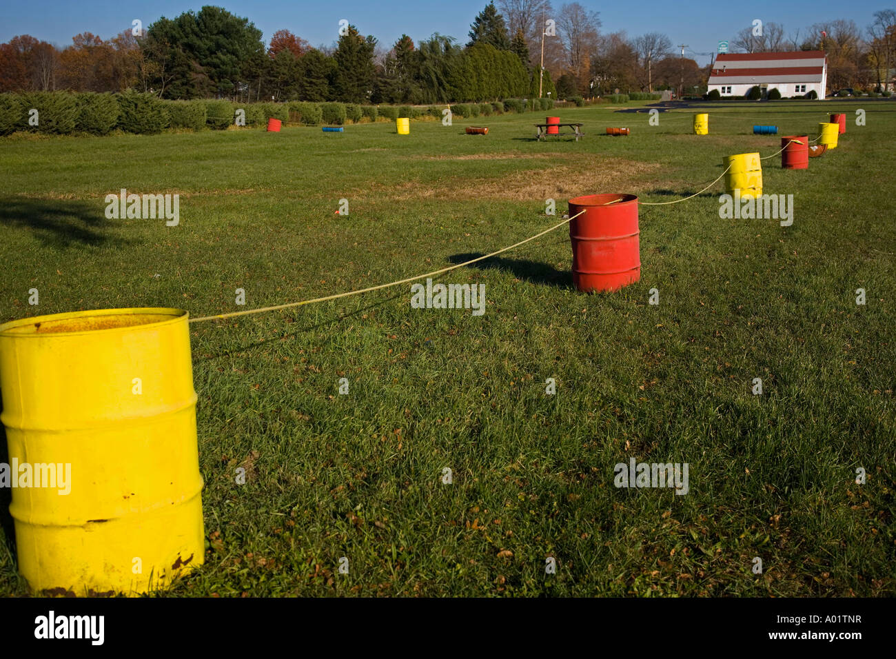 Mark the boundaries hi-res stock photography and images - Alamy