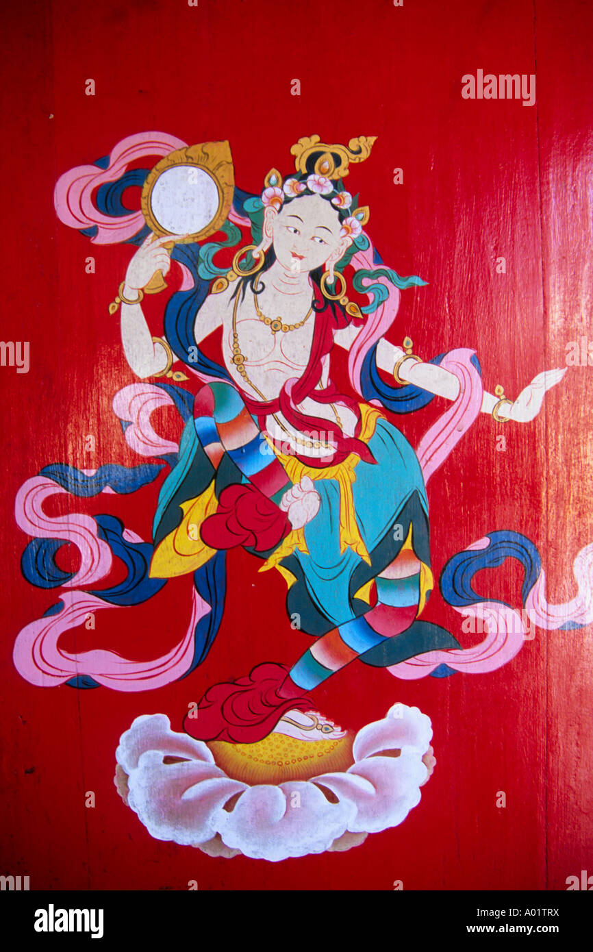 India West Bengal Darjeeling Sonada Gompa tibetan buddhist monastery ...