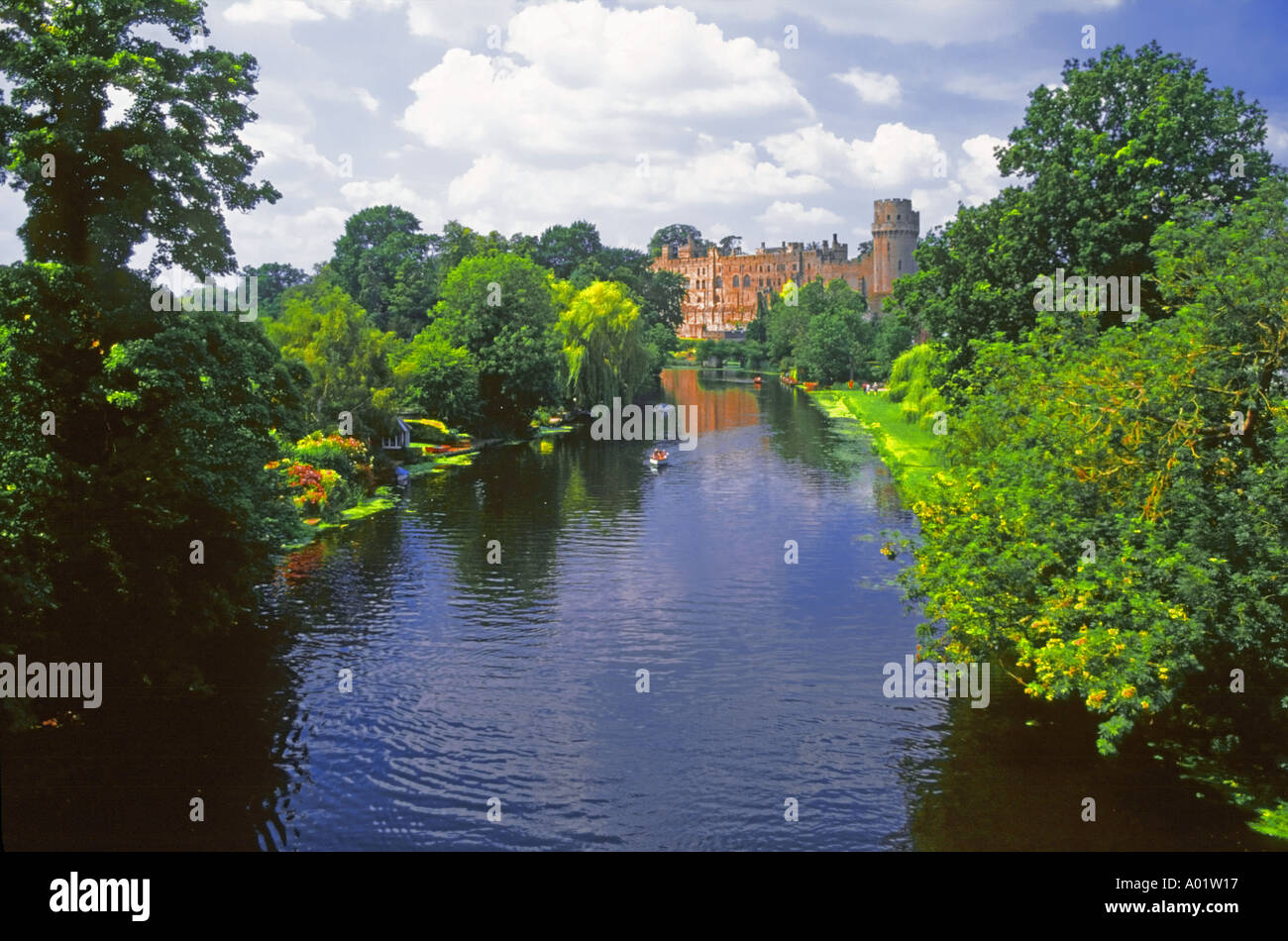 england the midlands warwickshire historic town of warwick warwick ...