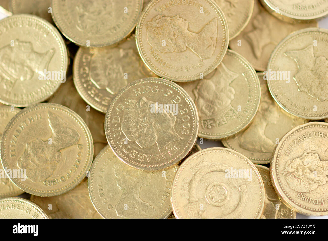 Pile of money Stock Photo - Alamy