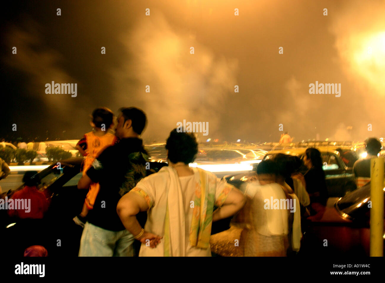 Diwali festival celebration with fire crackers Stock Photo - Alamy