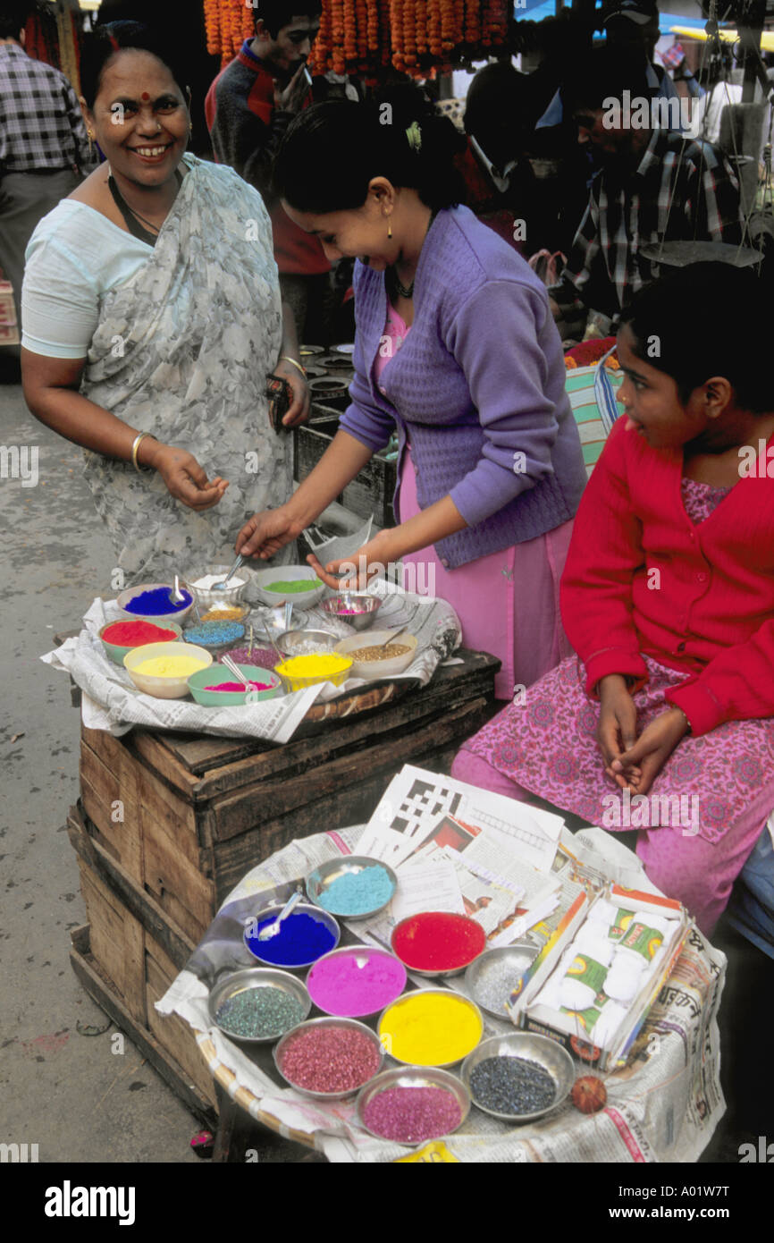 India West Bengal Kalimpong market Stock Photo - Alamy