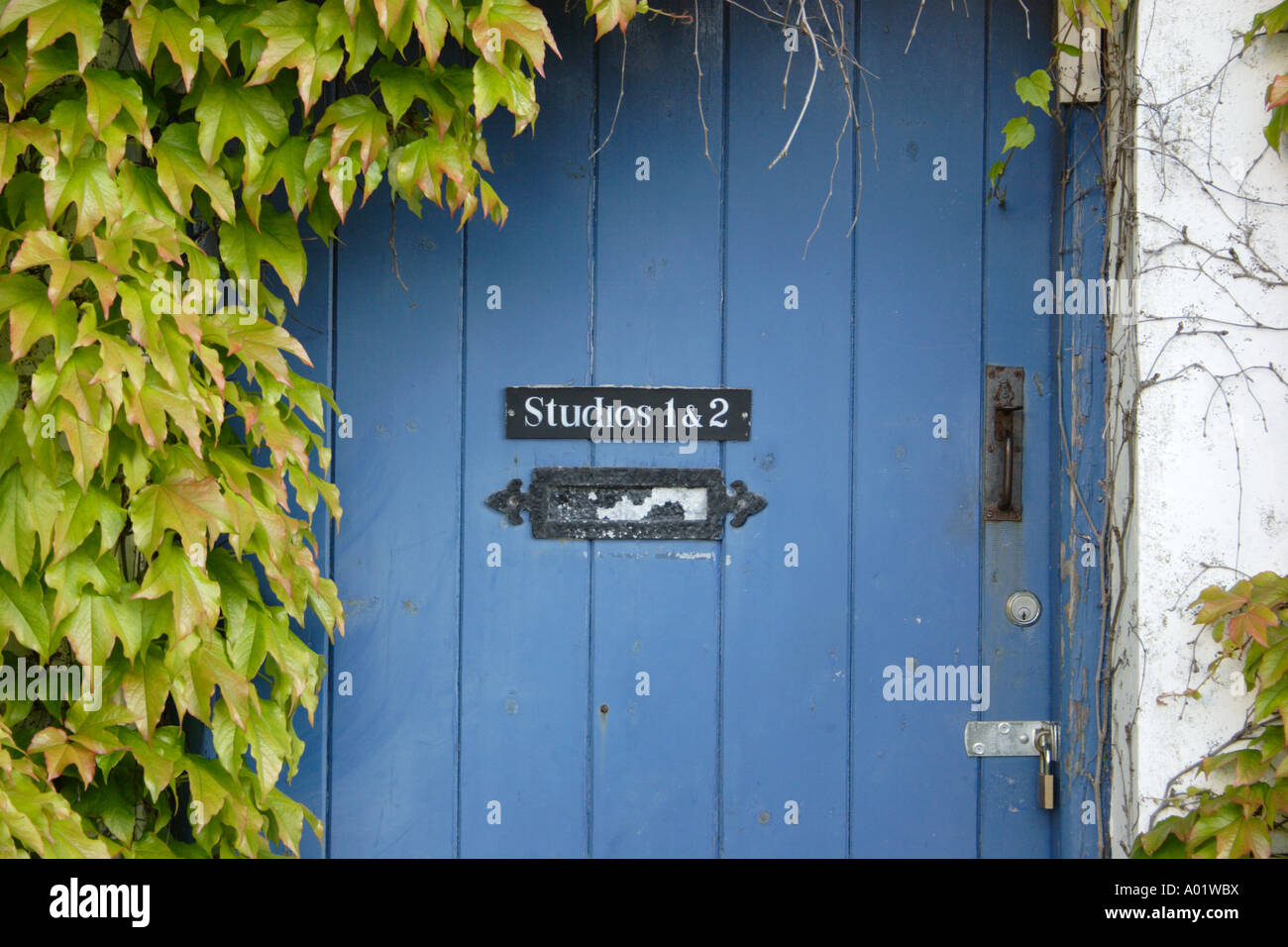 Art Studio Door Stock Photo - Alamy