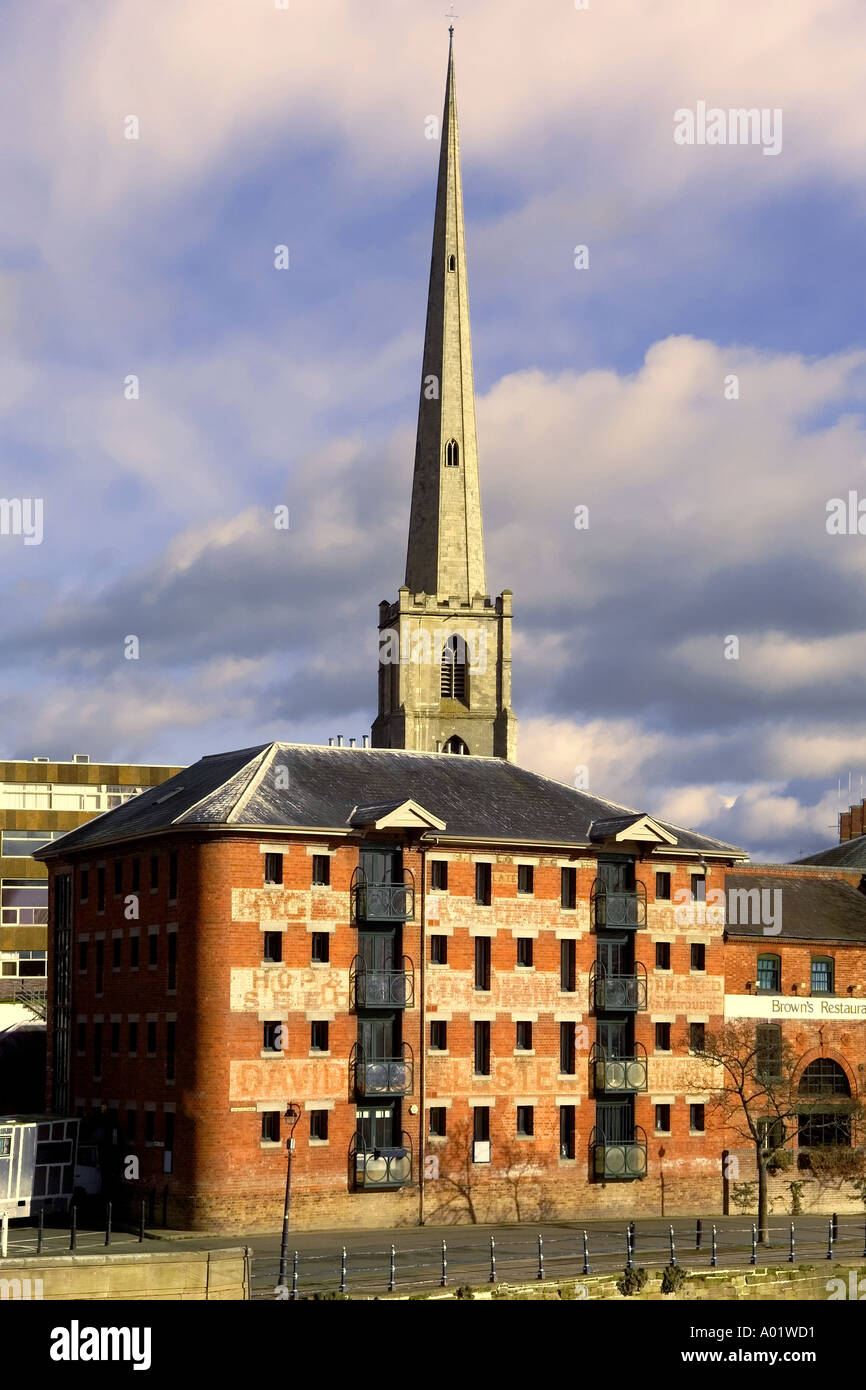 england worcestershire WORCESTER river severn Stock Photo - Alamy