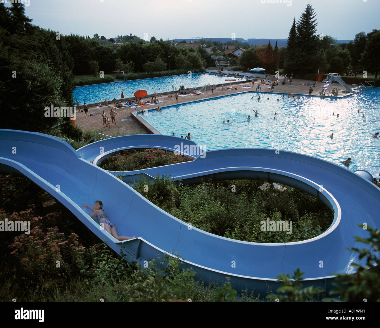 D-Roding, Regen, nature reserve Upper Bavarian Forest, Upper Palatinate ...