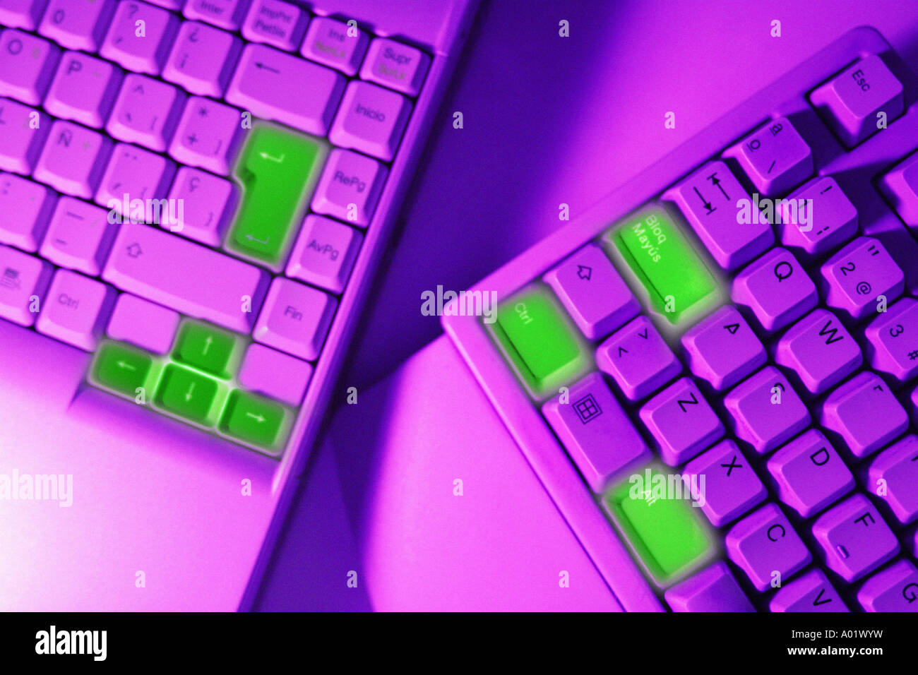 Special keyboard horizontal hi-res stock photography and images - Alamy