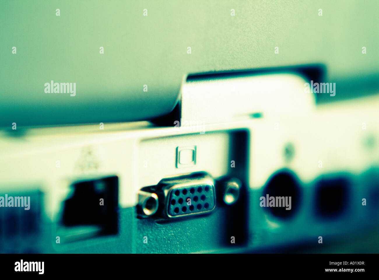 Screen plug of a laptop Stock Photo - Alamy