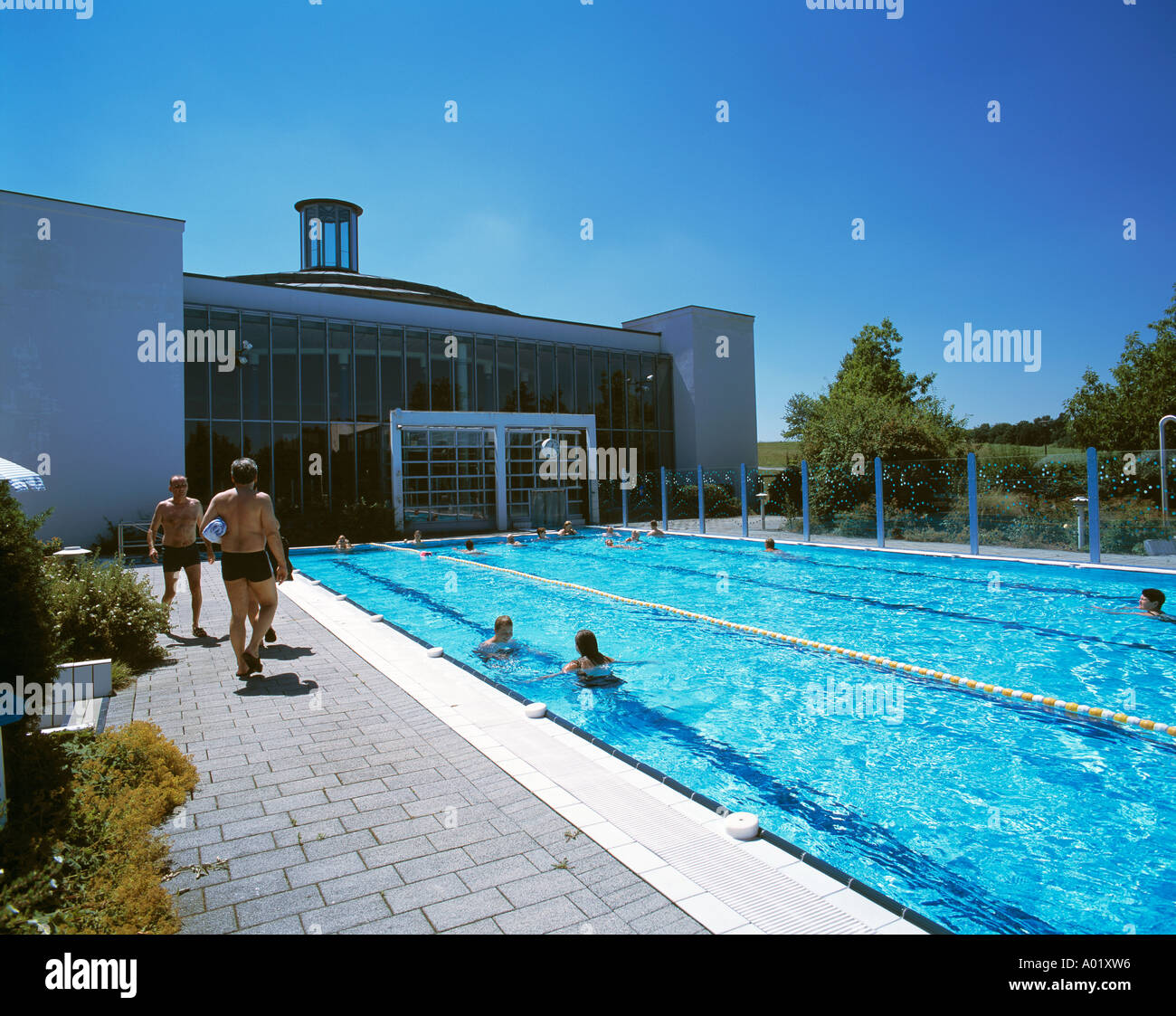 D Bad Abbach Danube Bavaria Kaiser Therme Thermal Baths Open air
