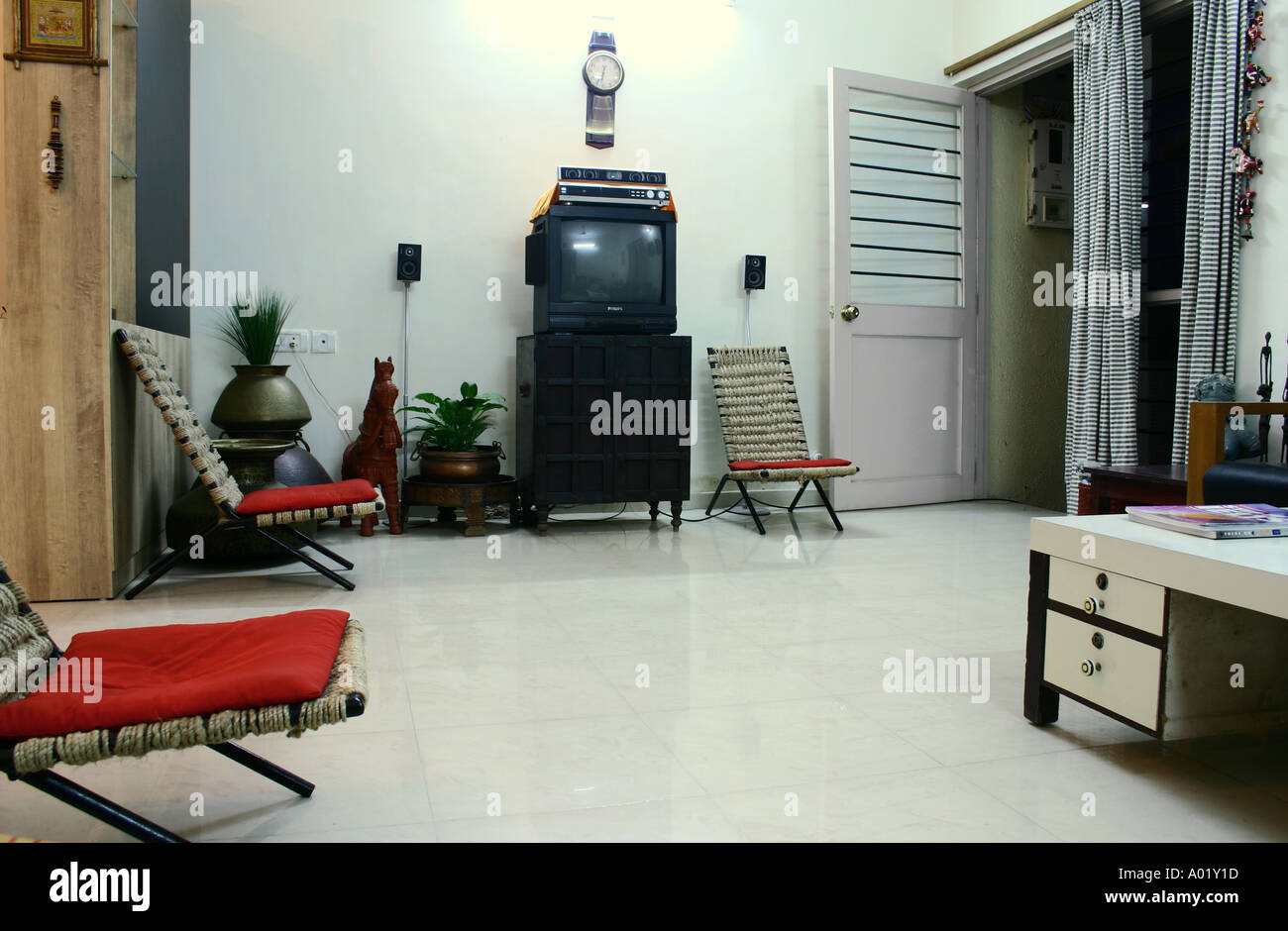 Indian home interior hi-res stock photography and images - Alamy