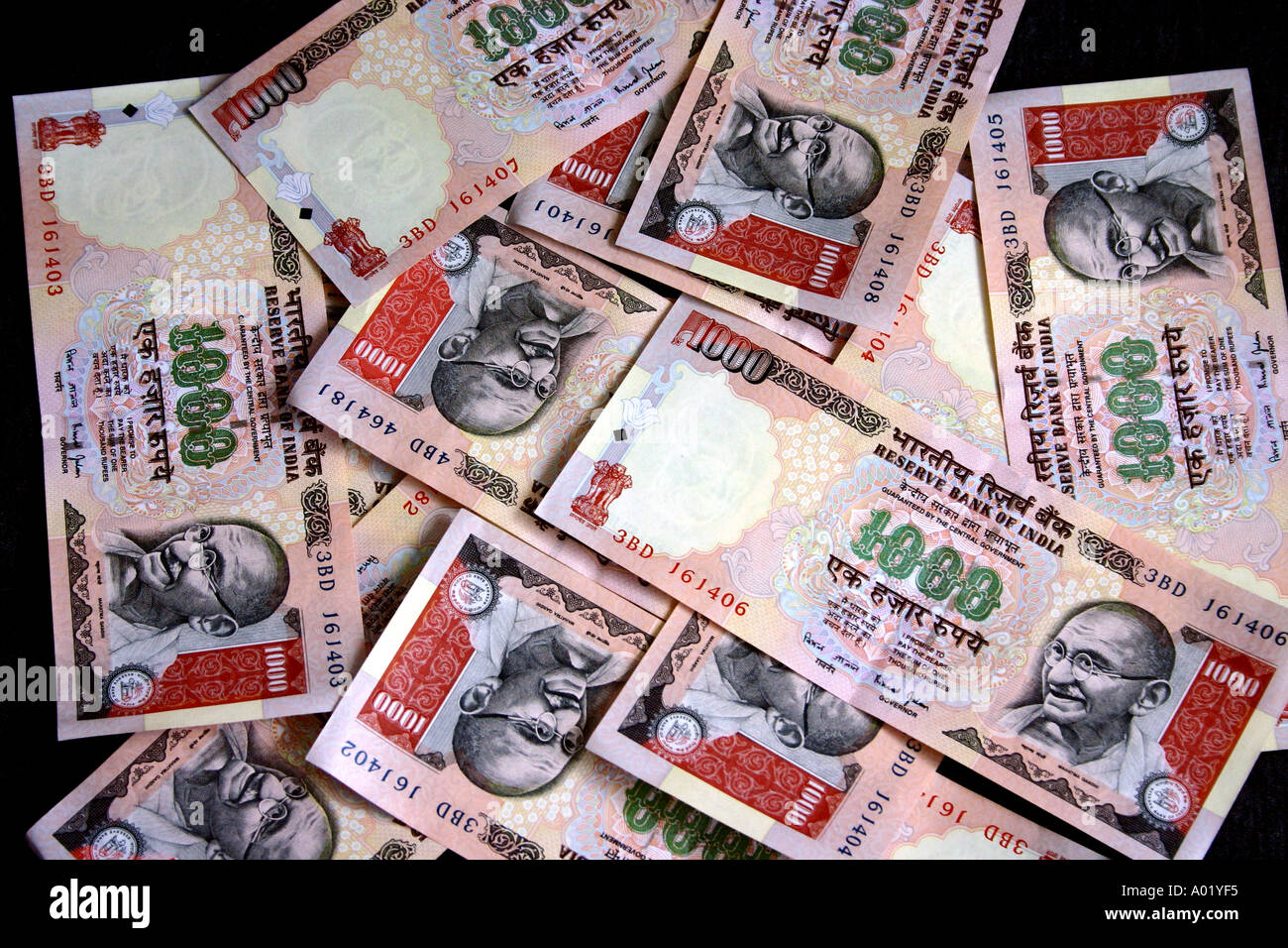 Finance Business Money power world Indian Rupees one thousand rupee ...