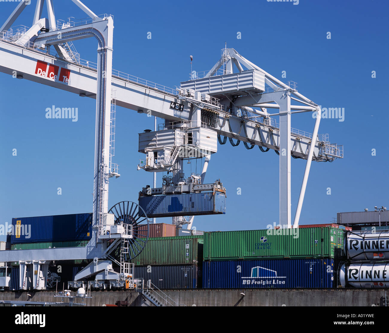 The largest inland port in europe hi-res stock photography and images ...
