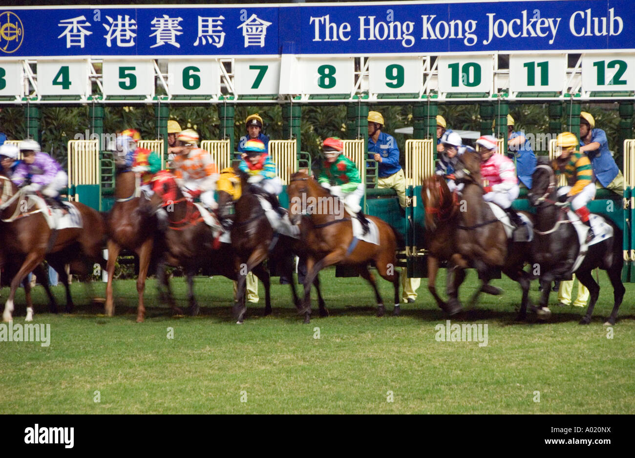 Happy valley racecourse hong kong hi-res stock photography and images ...