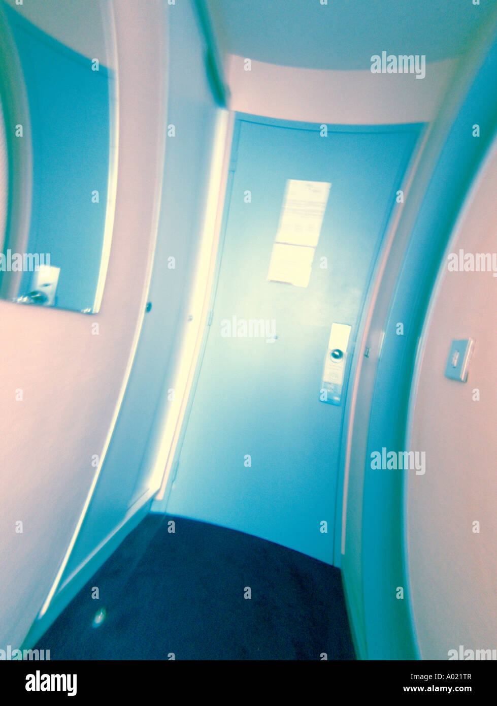 Door with deformed shape Stock Photo - Alamy