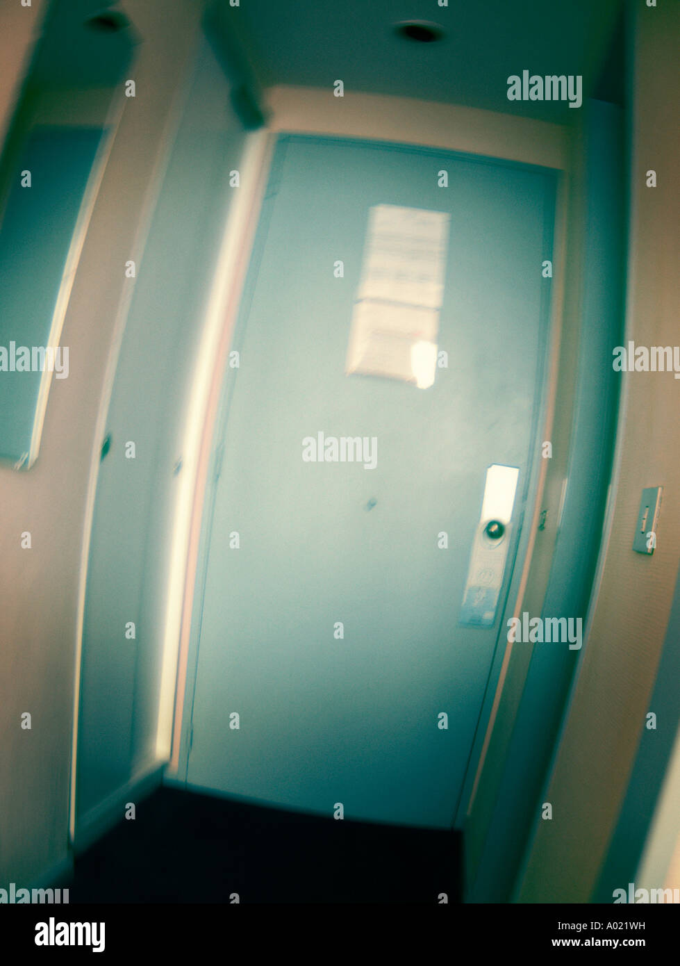 Door with deformed shape Stock Photo - Alamy