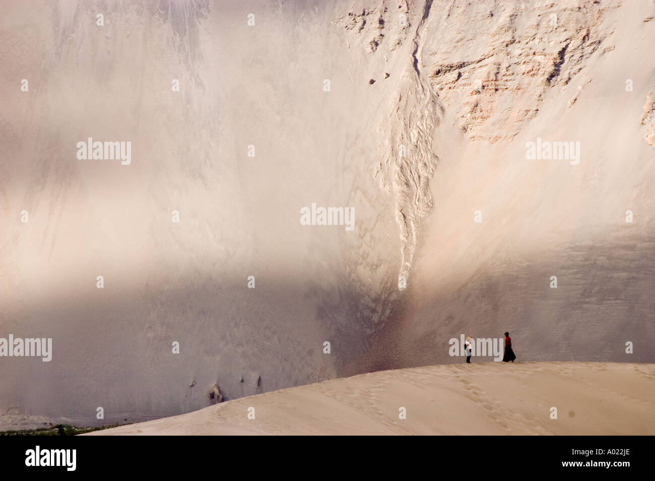 High altitude desert sand dunes in Nubra Valley between Diskit and ... High altitude desert sand dunes in Nubra Valley between Diskit and ...