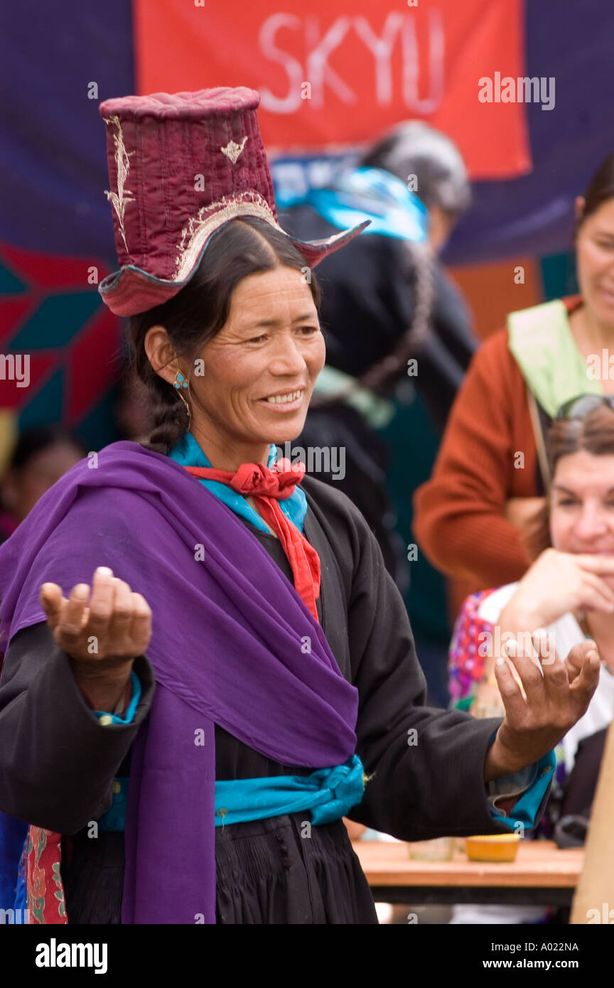 Women in traditional dress leh hi-res stock photography and images - Alamy