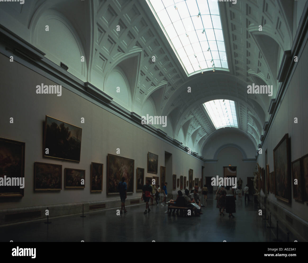 interior Prado museum Madrid Stock Photo - Alamy
