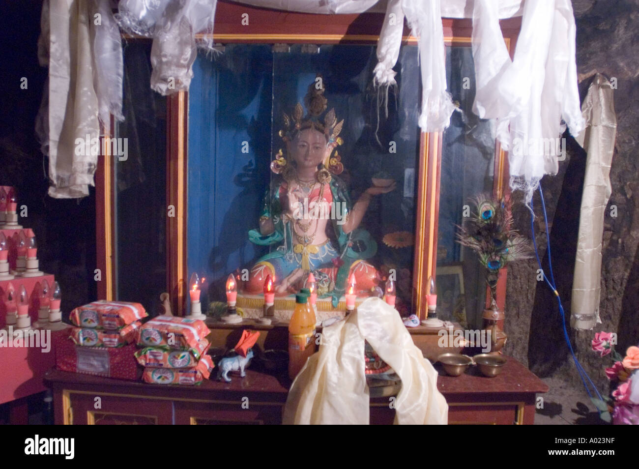 Mandarava Guru Rinpoche or Padmasambhava consort cave in Tso Pema ...