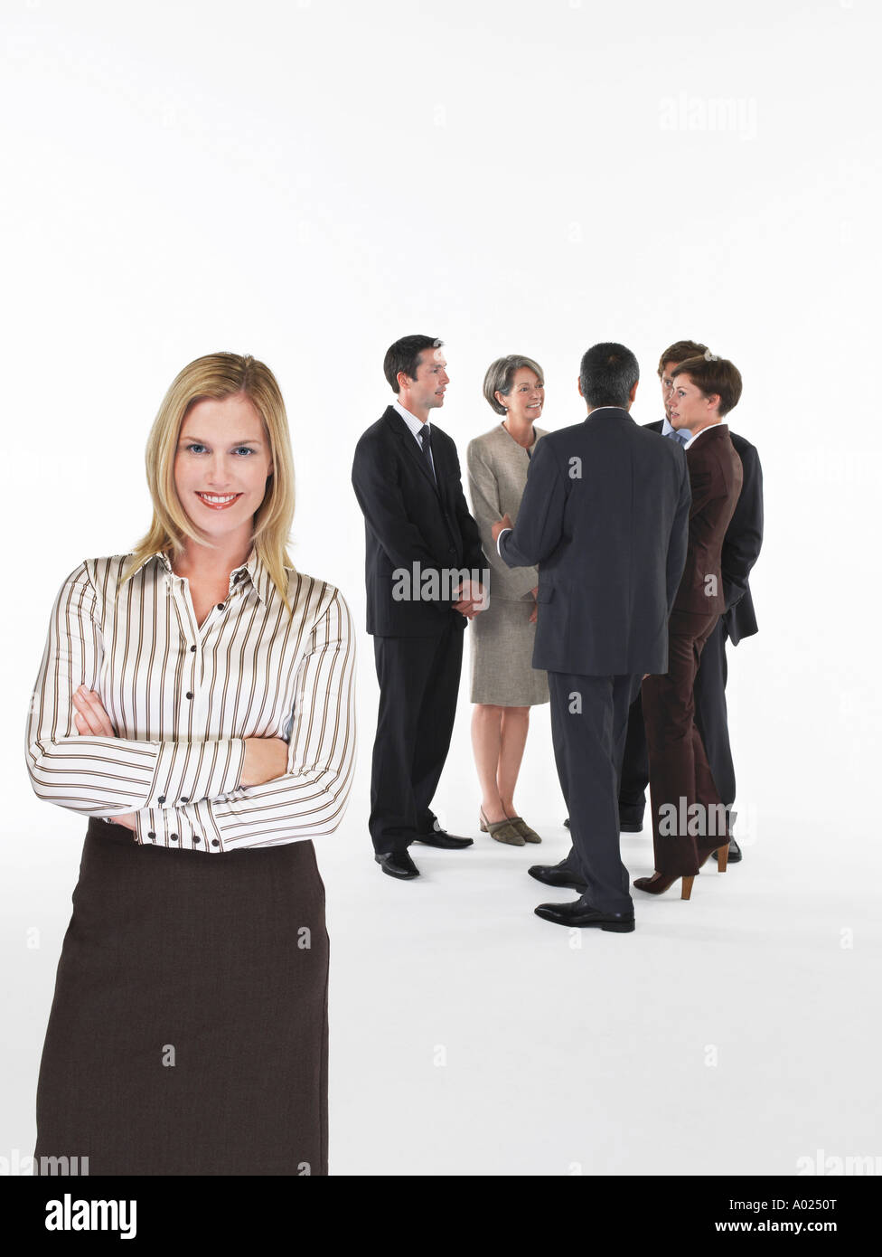 Group standing from behind hi-res stock photography and images - Alamy