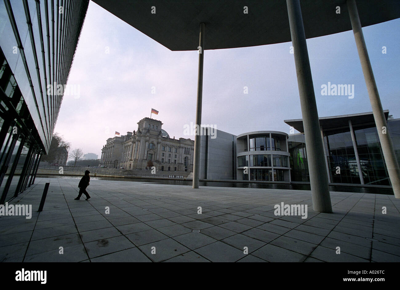 Berlin the capital of a unified Germany in 2006. Images show modern ...