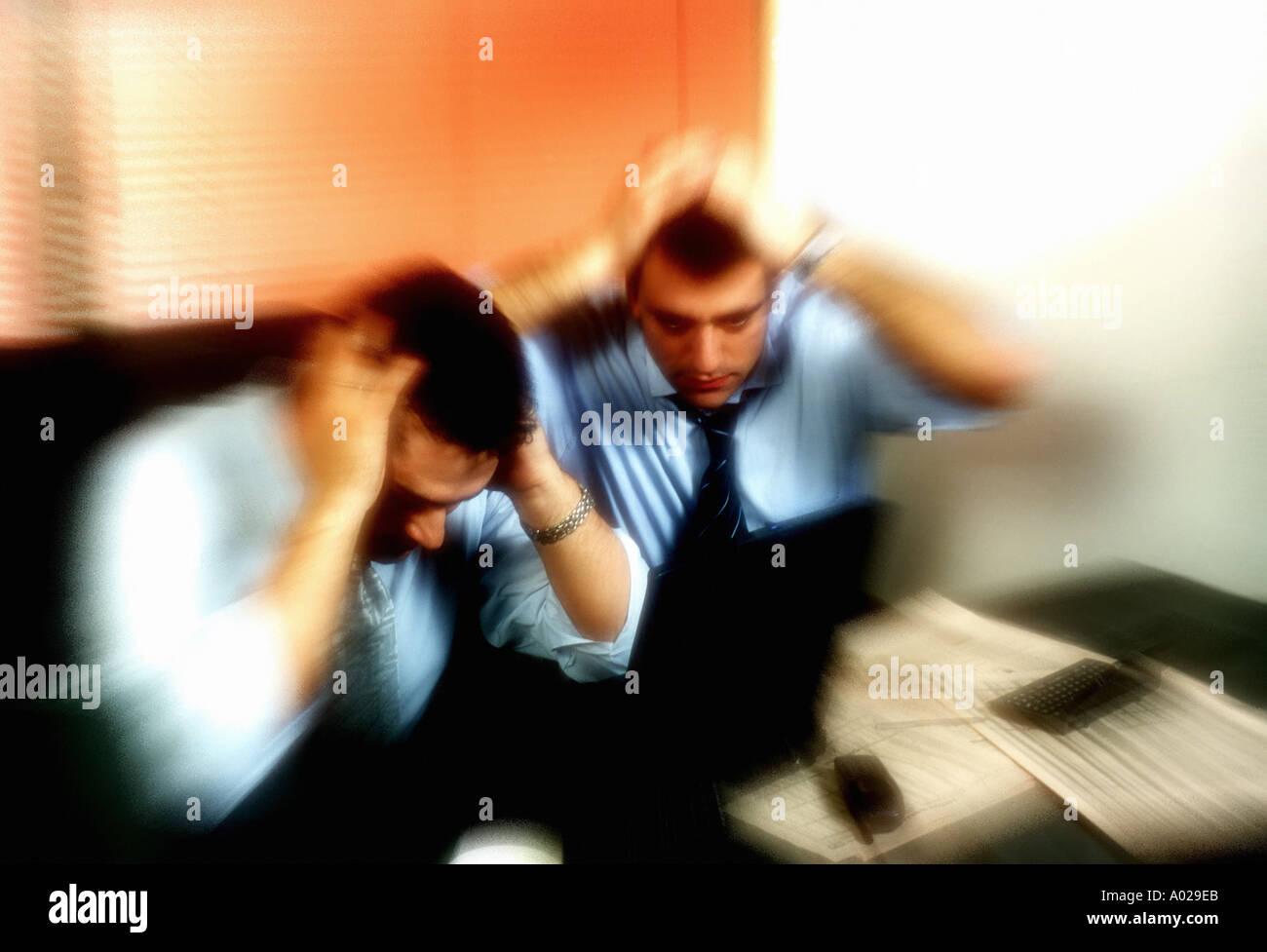 Depressing office desk hi-res stock photography and images - Alamy