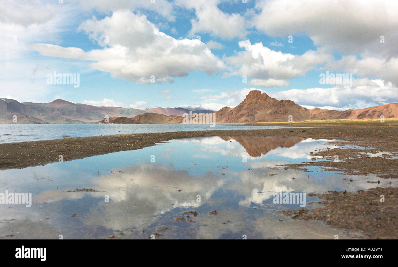 Tolbo Nuur (lake). Bayan-Ulgi aimag (province). West Mongolia Stock ...