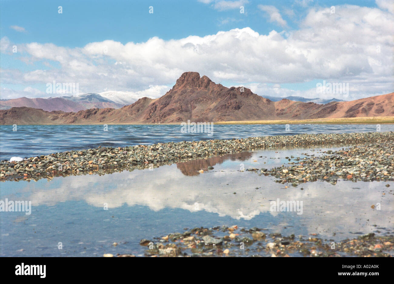 Tolbo Nuur (lake). Bayan-Ulgi aimag (province). West Mongolia Stock ...