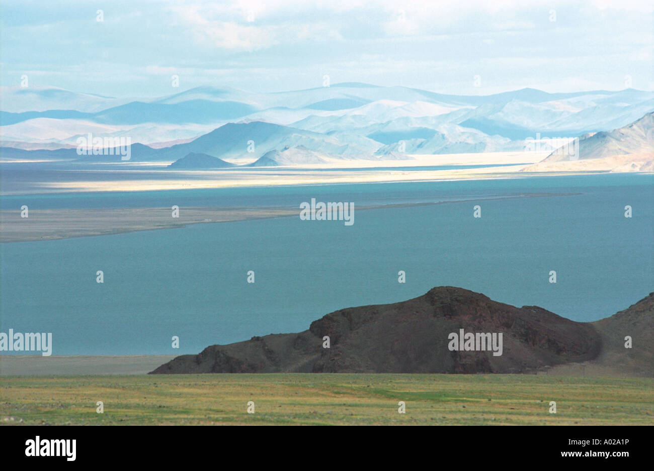 Tolbo Nuur (lake). Bayan-Ulgi aimag (province). West Mongolia Stock ...